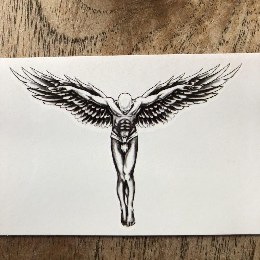 Body Tattoo Angel • Wellness-House Zen sieraden